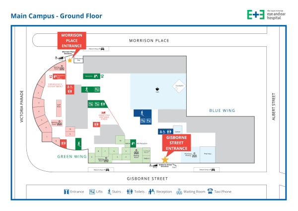 Hospital maps – The Royal Victorian Eye and Ear Hospital
